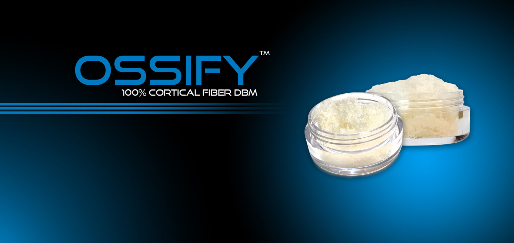 Cortical Fibers | Ossify™ 100% DBM Putty
